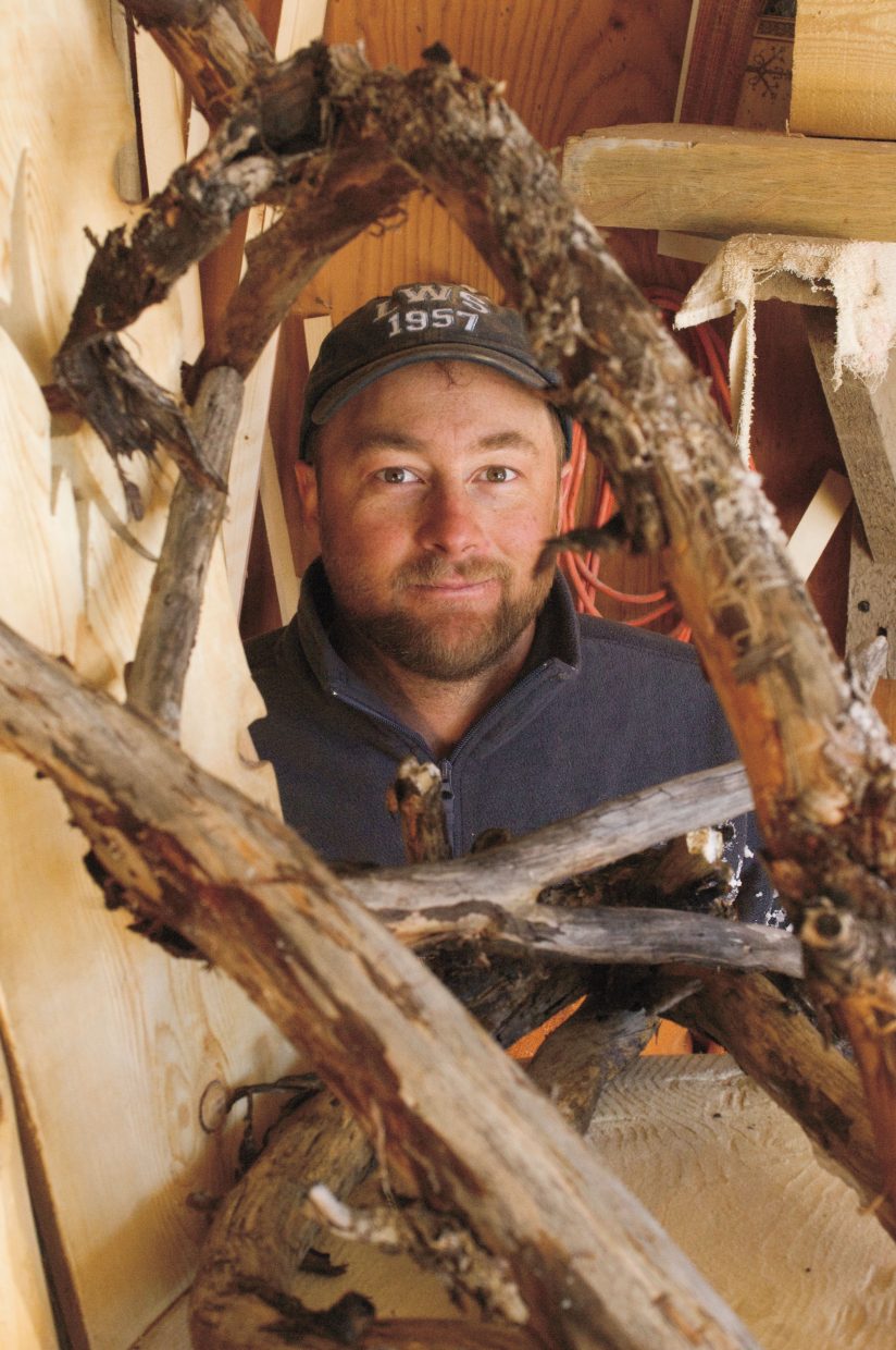 Matt Graves makes art out of decades of carpentry experience ...